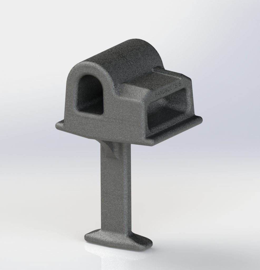 Cast Shoulders | Concrete Sleeper Fastening