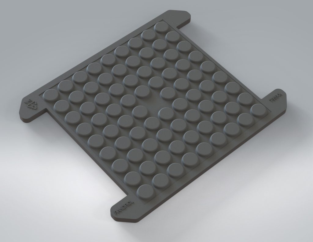 Rail Fast Clip Insulation Pad - Pandrol SA